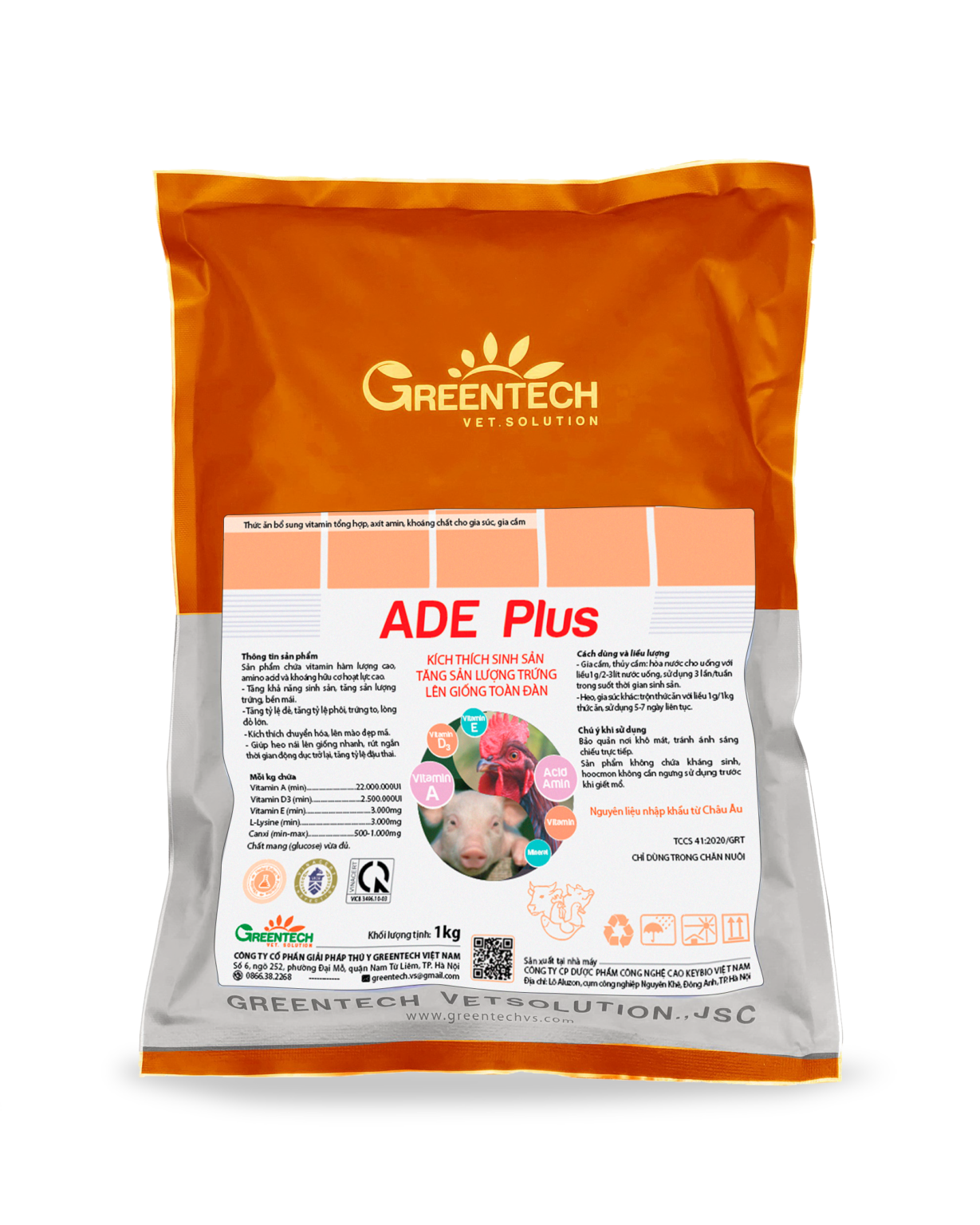 ADE Plus - Công ty CP Giải pháp thú y Công nghệ xanh