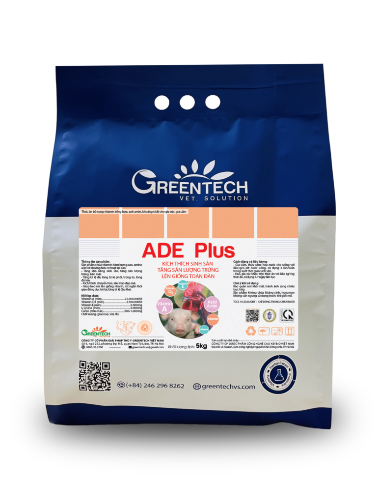 ADE Plus - Công ty CP Giải pháp thú y Công nghệ xanh