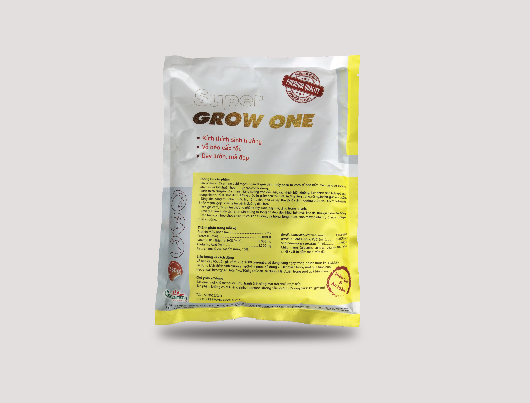 Super Grow One - Công ty CP Giải pháp thú y Công nghệ xanh